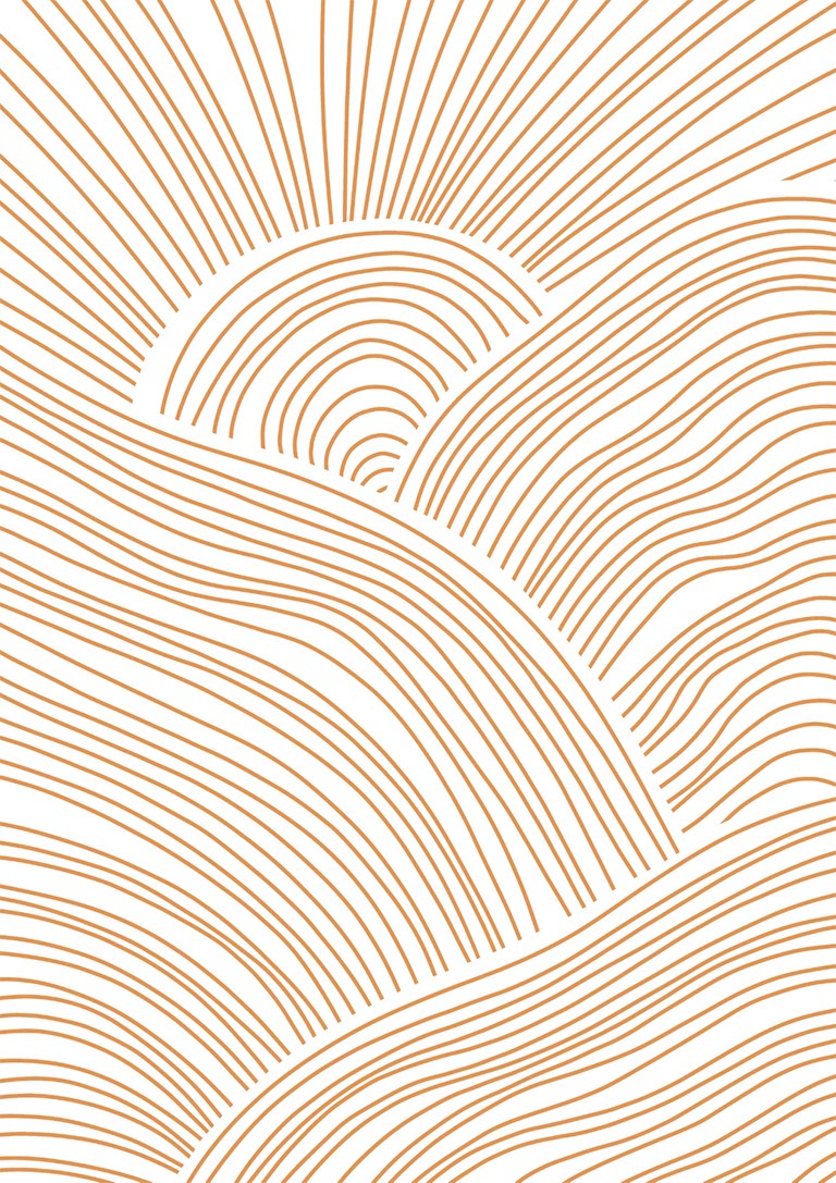Magical Lines Plakat poster features elegant abstract line art – ARTSY ...